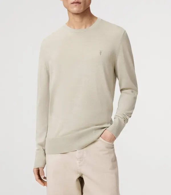 ALLSAINTS Mode Ramskull Merino Wool Sweater