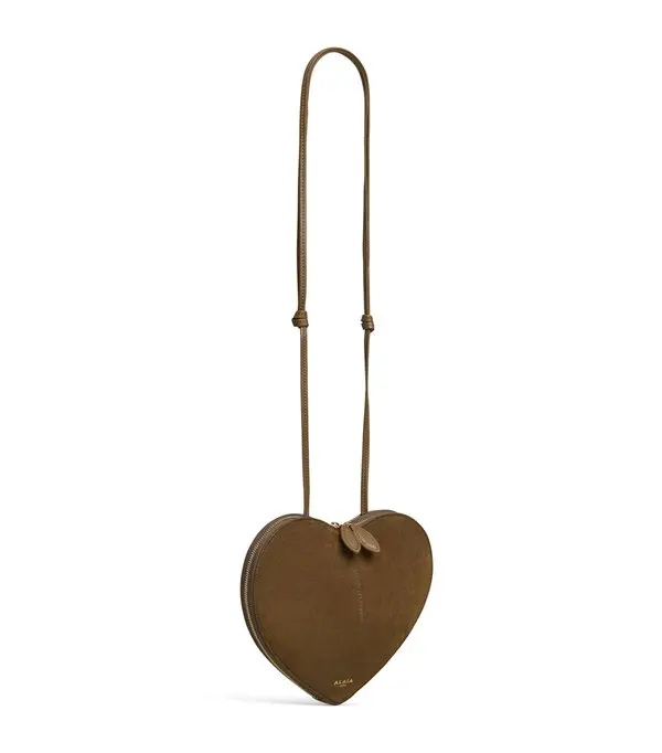Alaïa Mini Le Coeur Shoulder Bag - Red