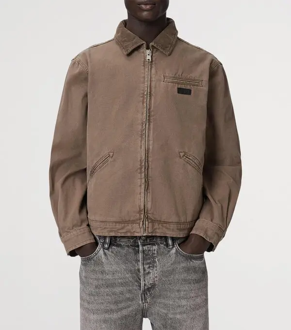 ALLSAINTS Organic Cotton Canvas Korey Jacket