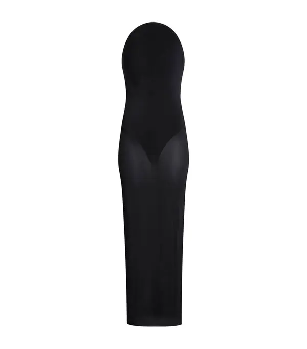 Alaïa Strapless Curved Dress