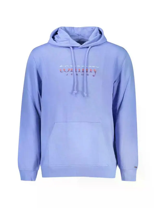 Tommy Hilfiger Logo-print Hoodie - Purple