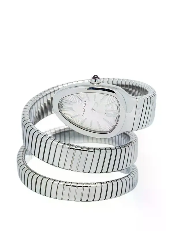 BVLGARI Serpenti Tubogas 35mm Watch - White