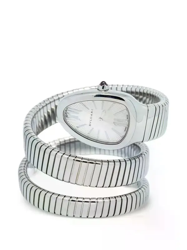 BVLGARI Serpenti Tubogas 35mm Watch - White
