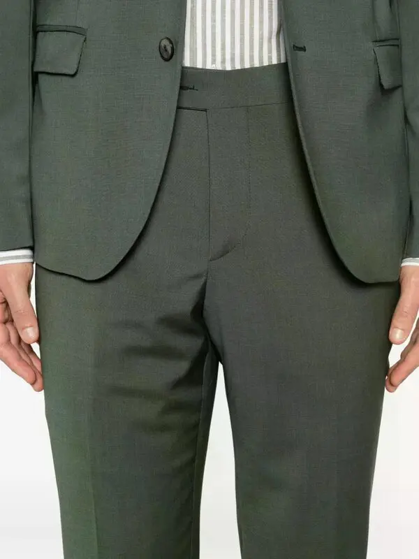 MANUEL RITZ Buttoned Suit - Green