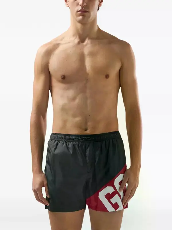 Gcds Logo-band Swim Shorts