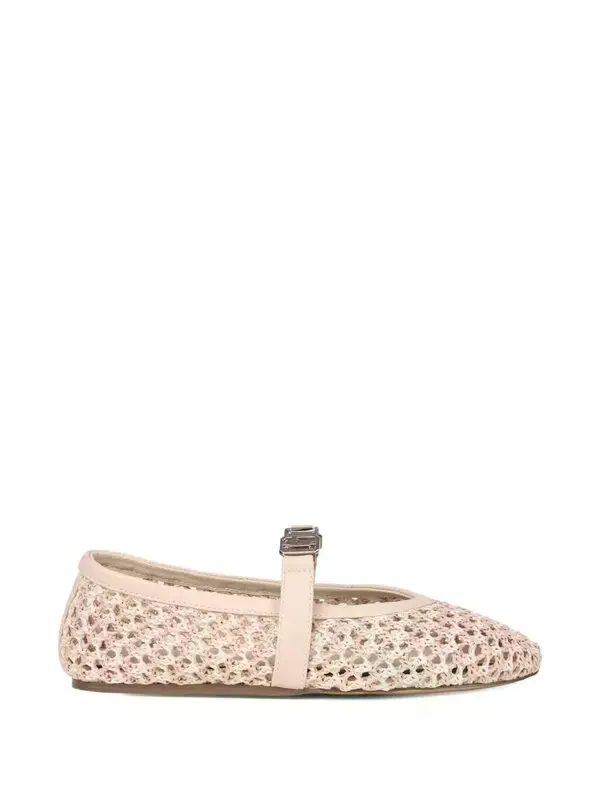 Gcds Woven Ballet Flats - Neutrals