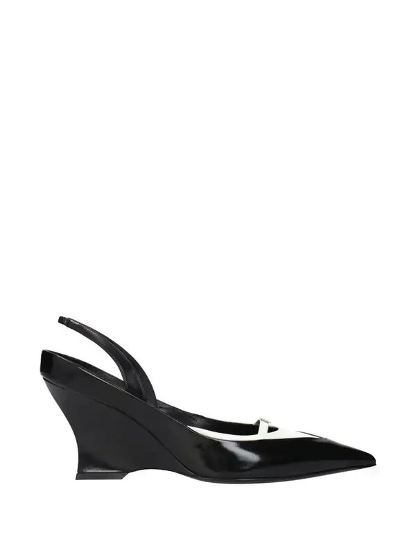 Givenchy 4g Logo Wedge Sandals - Black