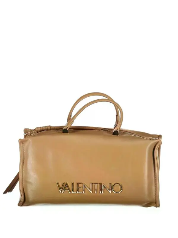 MARIO VALENTINO Logo Lettering Tote - Neutrals