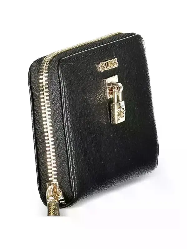 Guess Pebbled Padlock Wallet