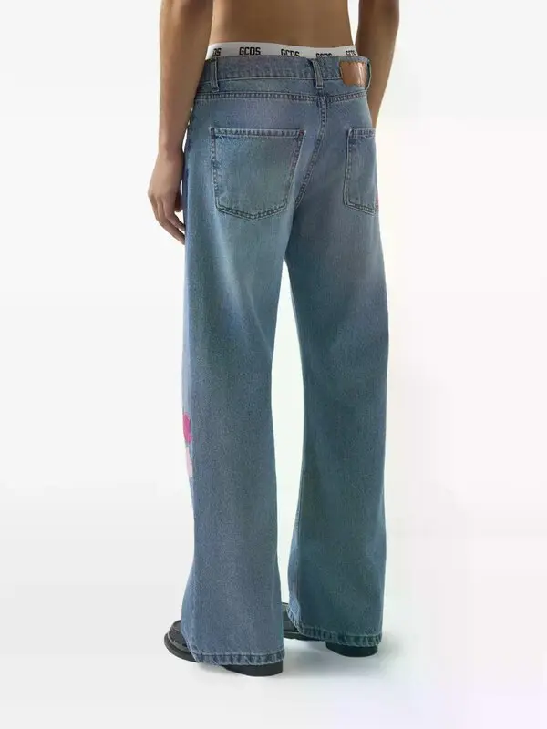 Gcds X Hello Kitty Denim Trousers