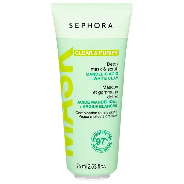 SEPHORA COLLECTION Detox Mask & Scrub Clear & Purify - One-color