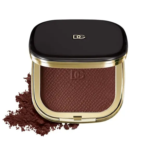 Dolce & Gabbana Face & Eyes Match Long-lasting Natural Powder Bronzer With Italian Grape - 06 Rich Deep