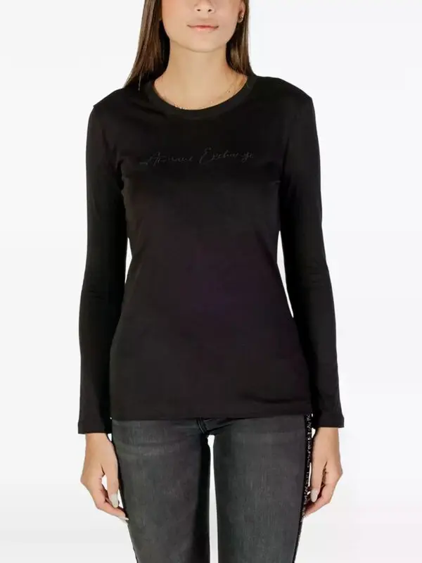 Armani Exchange Long-sleeve T-shirt - Black