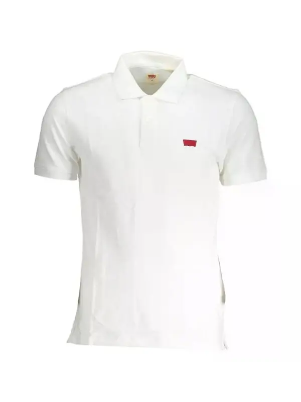 LEVI'S Logo-patch Polo Shirt - White
