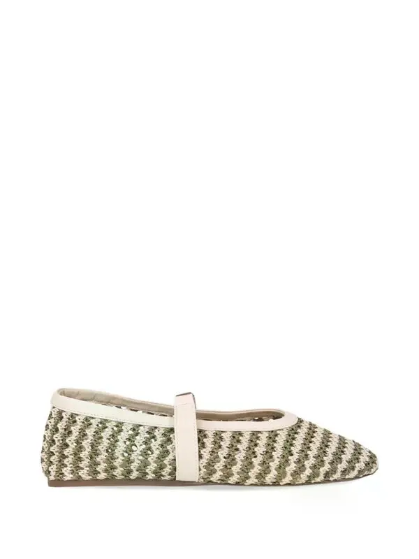 Gcds Woven Ballet Flats - Neutrals