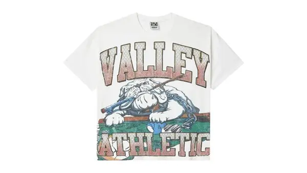 VALE FOREVER Polo Bling T-shirt - White