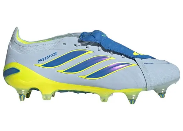 Adidas Predator Elite Foldover Tongue Sg - Crystal Sky/ray Blue/team Solar Yellow 2