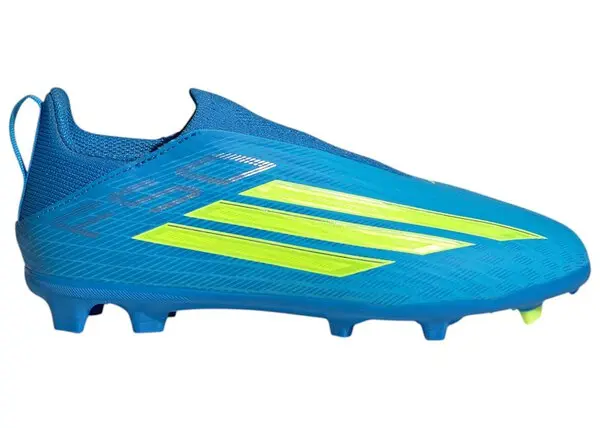 Adidas F50 League Laceless Fg/mg Ice Cold Precision Pack - Lucid Ray Blue/team Solar Yellow 2/lucid Aquamarine