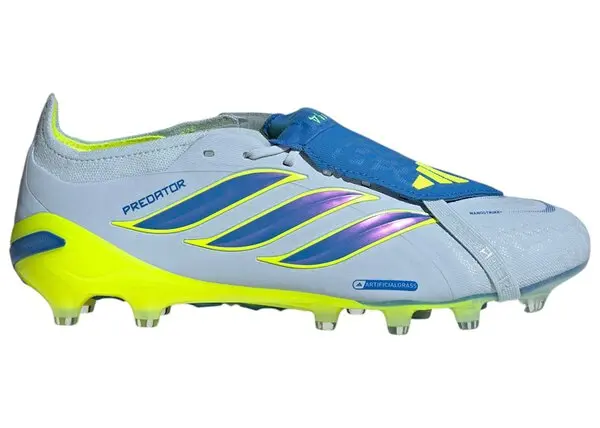 Adidas Predator Elite Foldover Tongue Ag Ice Cold Precision Pack - Crystal Sky/ray Blue/team Solar Yellow 2