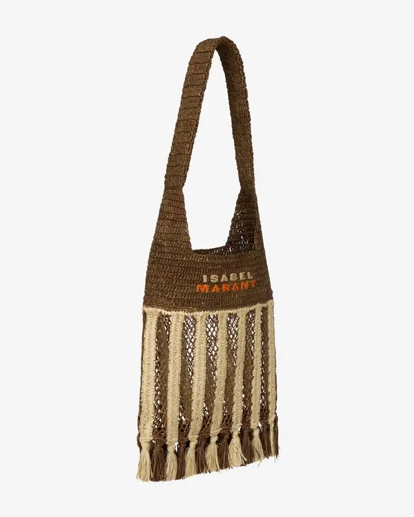 Isabel Marant Praia Small Shoulder Bag - Natural/brown