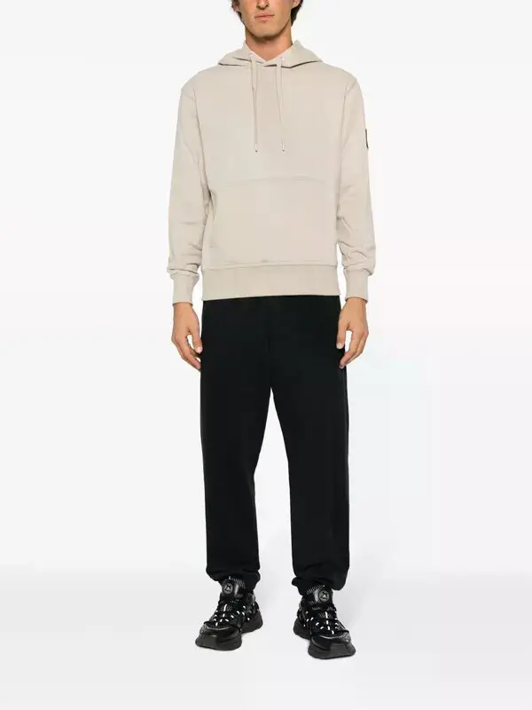 Calvin Klein Logo-patch Long-sleeve Hoodie