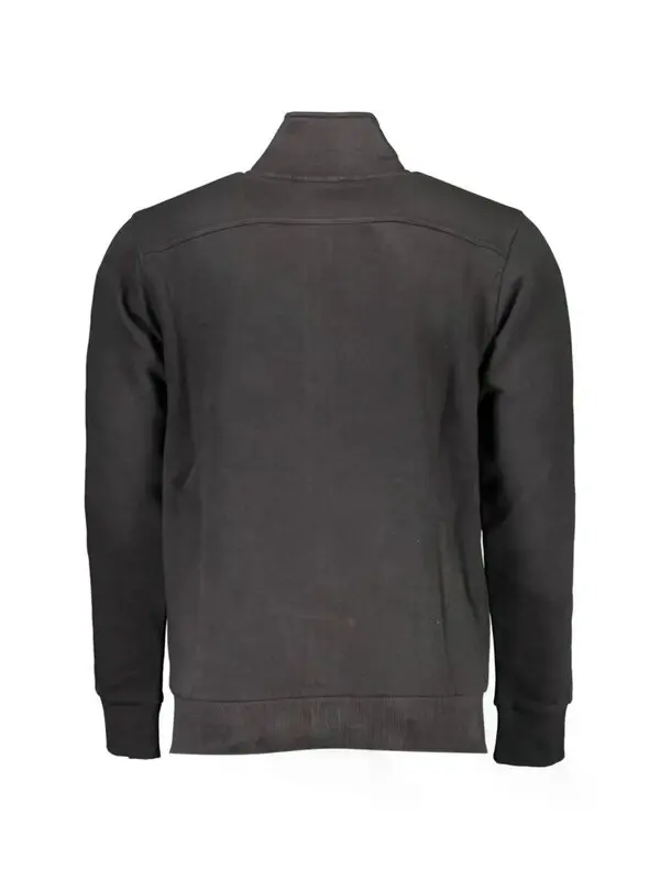 U.S. Grand Logo-embroidered Zip-up Sweater