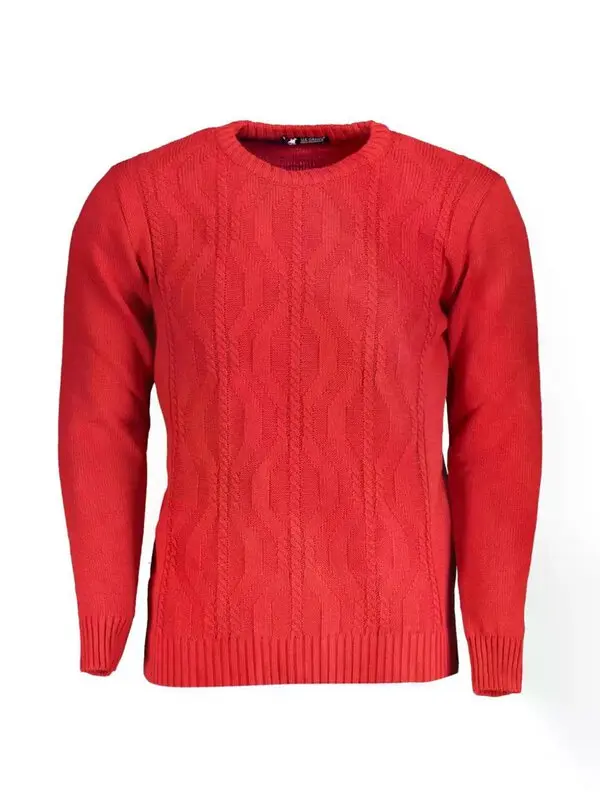 U.S. Grand Cable-knit Cotton Sweater