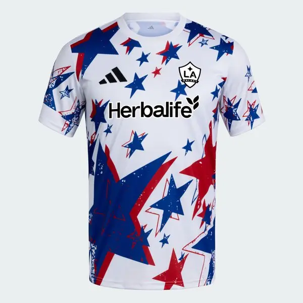 Adidas Mls Preshi T-shirt - White Melange / Multi