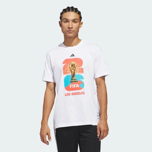 Adidas Fifa World Cup 26™ Host City Los Angeles Graphic T-shirt - White