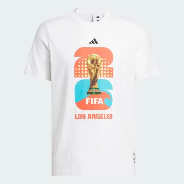 Adidas Fifa World Cup 26™ Host City Los Angeles Graphic T-shirt - White