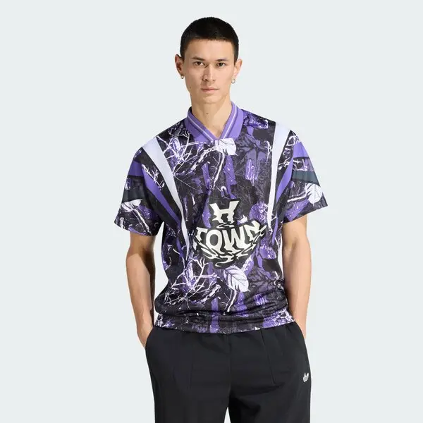 Adidas Fifa World Cup 26™ Host City Houston Graphic Jersey Purple Rush - Purple Rush / White