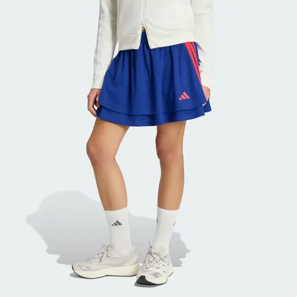 Adidas House Of Tiro Skirt - Mystery Ink / White / Pure Ruby