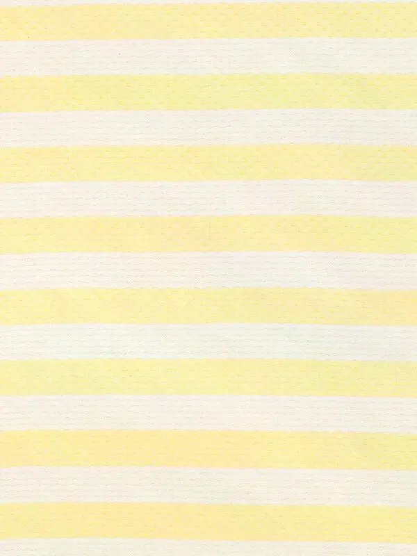 MC2 SAINT BARTH Foutas Striped Beach Towel - Yellow