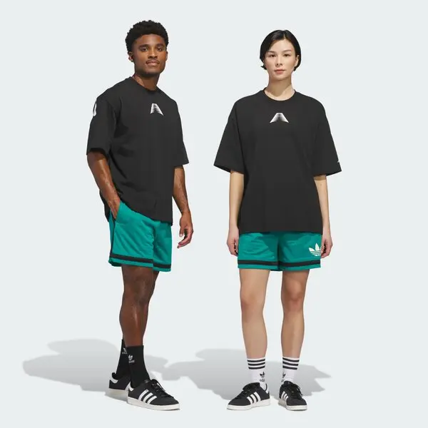 Adidas Originals Basketball Shorts - Equipment Green / Black