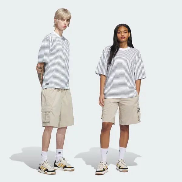 Adidas Skateboarding Cargo Shorts Khaki Three - Khaki Three / Khaki Three