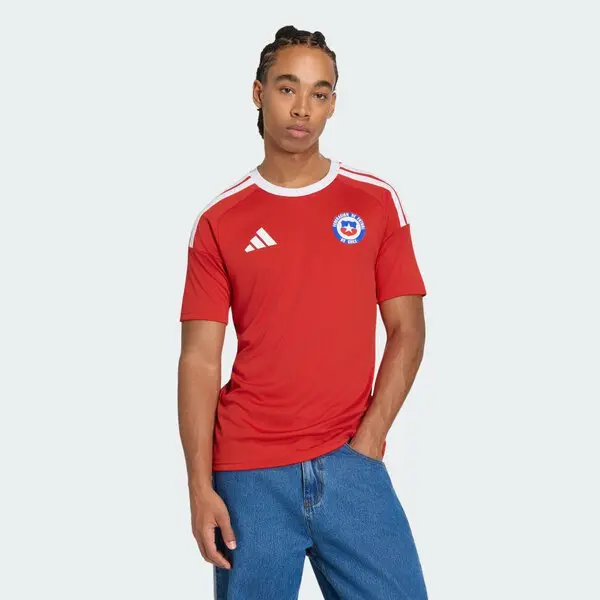 Adidas Chile 26 Home Fan Jersey Red - Active Red