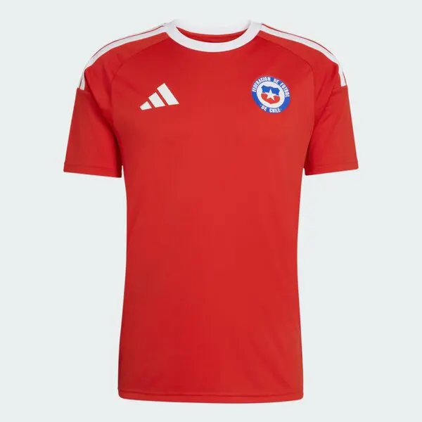 Adidas Chile 26 Home Fan Jersey - Active Red
