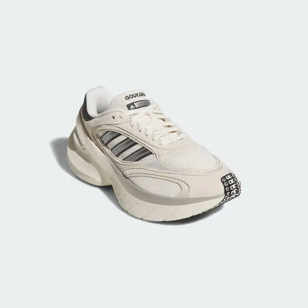 Adidas Adizero Goukana Shoes - Cream White / Silver Metallic / Core Black