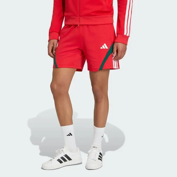 Adidas House Of Tiro Nations Pack Shorts - Better Scarlet / Team Dark Green / White