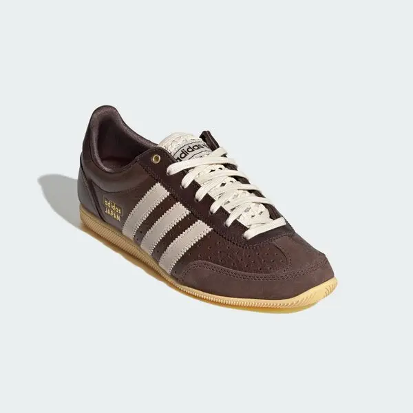 Adidas Japan Shoes Brown - Brown / Wonder White / Gold Metallic
