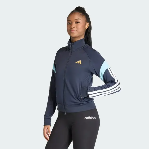 Adidas House Of Tiro Nations Pack Track Top Night Navy - Night Navy / Icey Blue / Hazy Beige / White