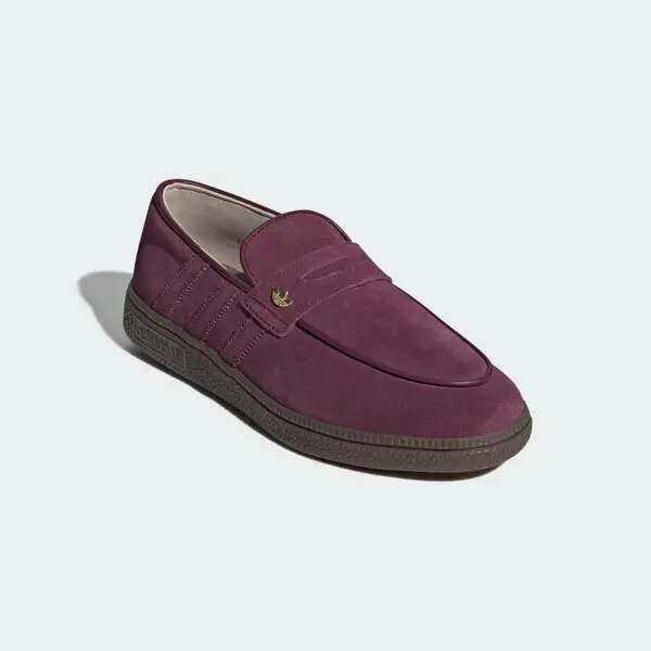 Adidas Handball Spezial Loafer Shoes - Maroon / Maroon / Gum