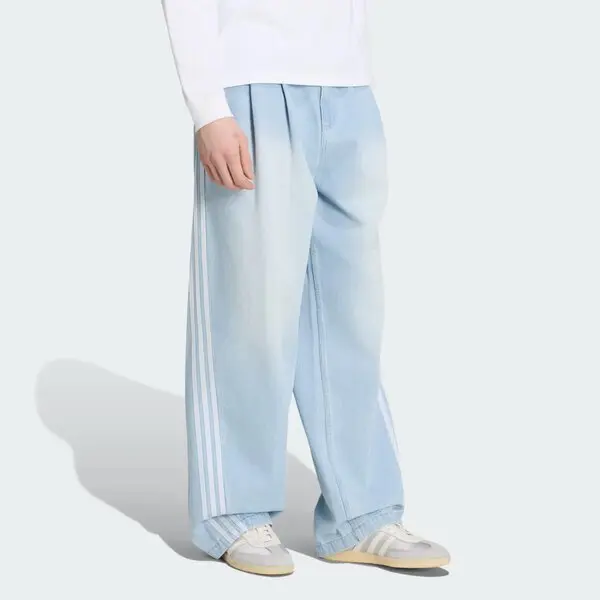 Adidas Adilenium Season 5 Denim Jeans - Light Blue