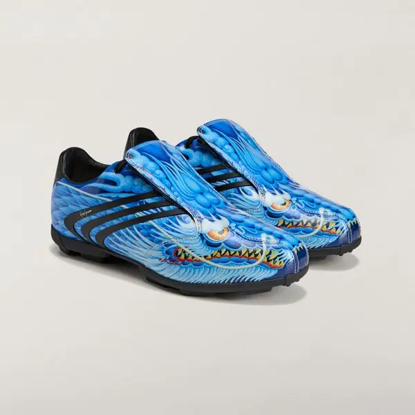 Adidas Y-3 F50 Beast Sneakers - Blue / Black / Glow Blue