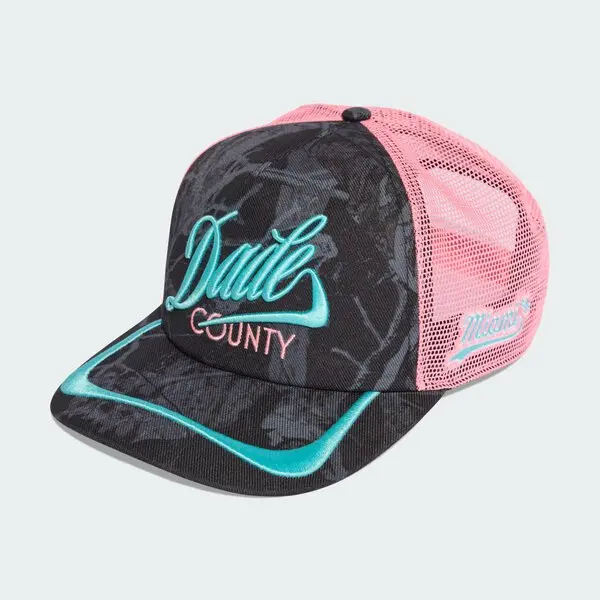 Adidas Fifa World Cup 26™ Host City Miami Trucker Cap - Black / Beam Pink