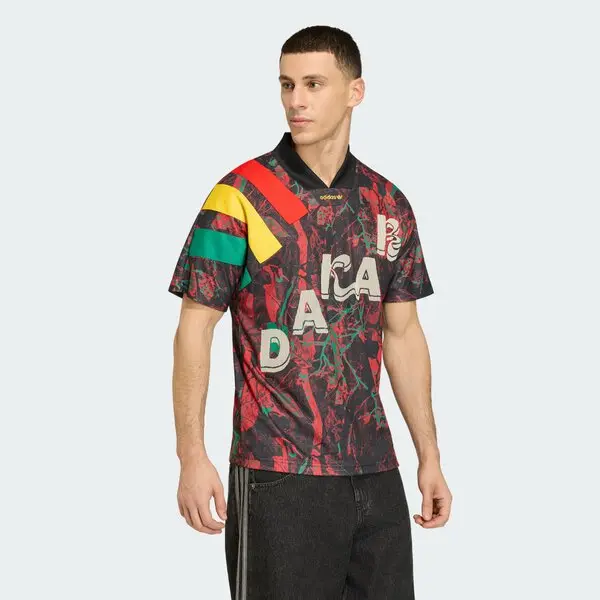 Adidas Fifa World Cup 26™ Host City Mexico City Graphic Jersey Black - Black / Semi Screaming Green