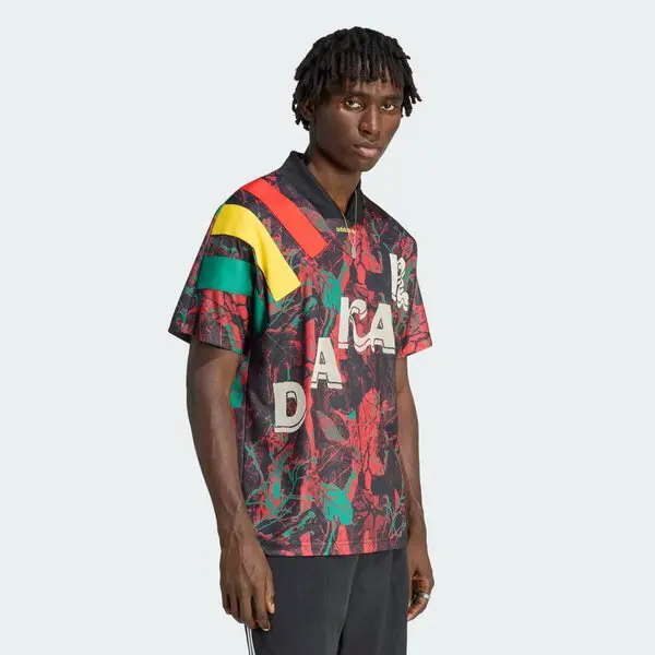 Adidas Graphic Jersey Senegal Bold Green - Bold Green / Yellow / Red