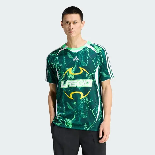 Adidas Graphic Jersey Lagos Screaming Green - Screaming Green / Aurora Ivy / Collegiate Green