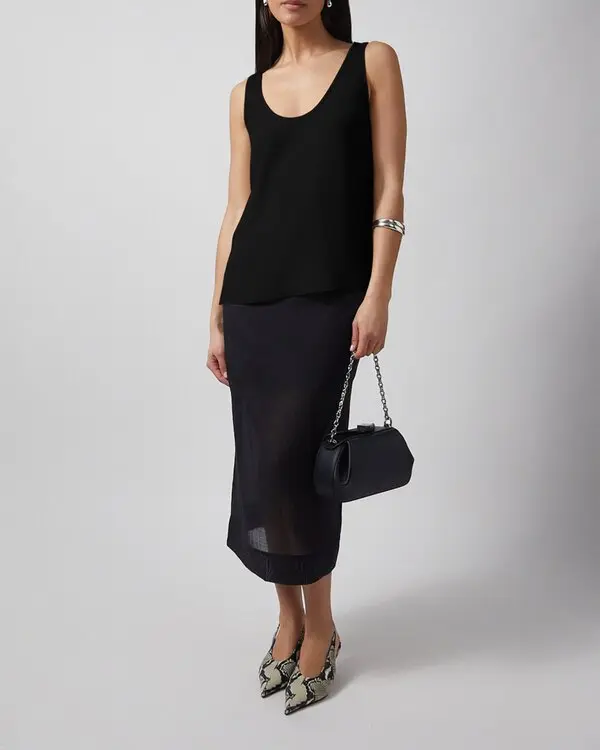 WAKAKUU Chez Top - Black