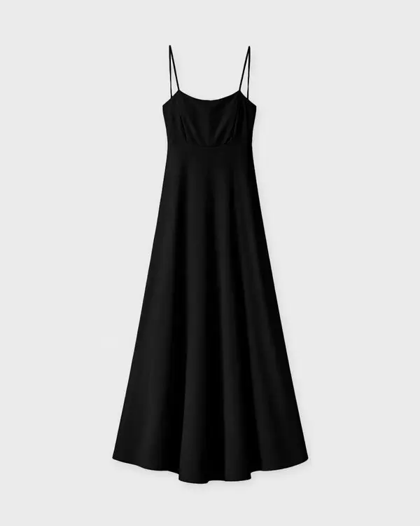 WAKAKUU Amalfi Maxi Dress - Black